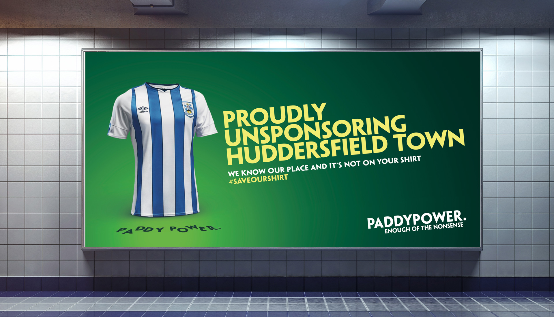 Paddy Power: Save Our Shirt – Octagon